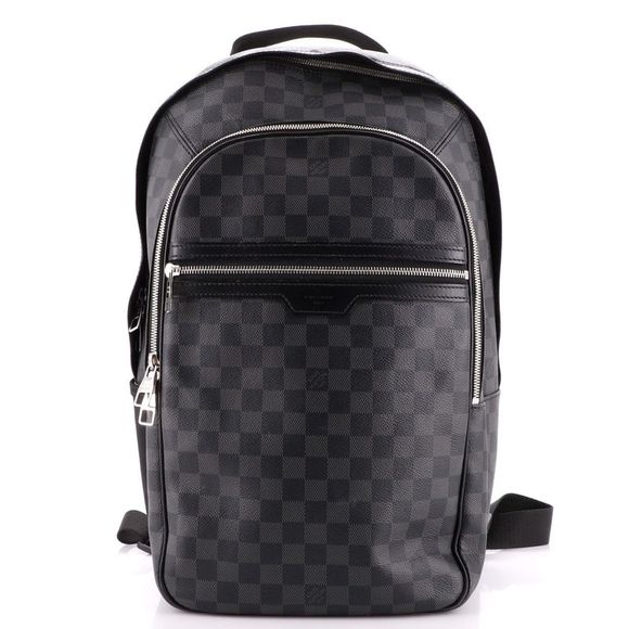 Louis Vuitton | Bags | Louis Vuitton Michael Backpack Damier Graphite ...